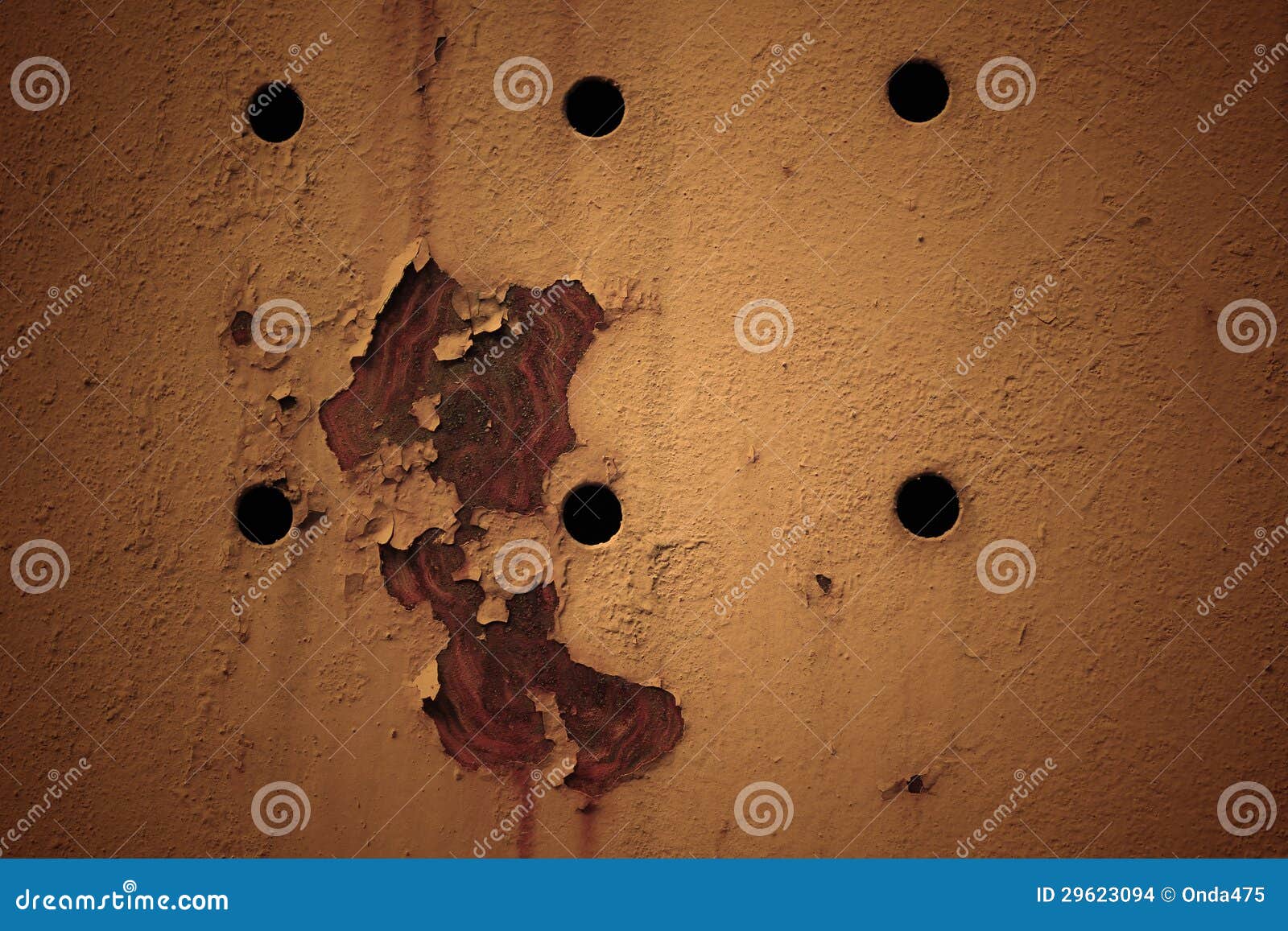 Grunge Texture with Rust and Holes Stock Photo - Image of colors, hole ...