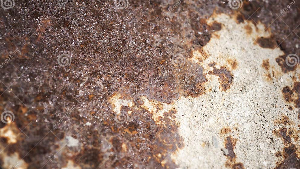 Grunge Texture with Rust. Rust on Metal Surface. Rusty Metal Stain ...