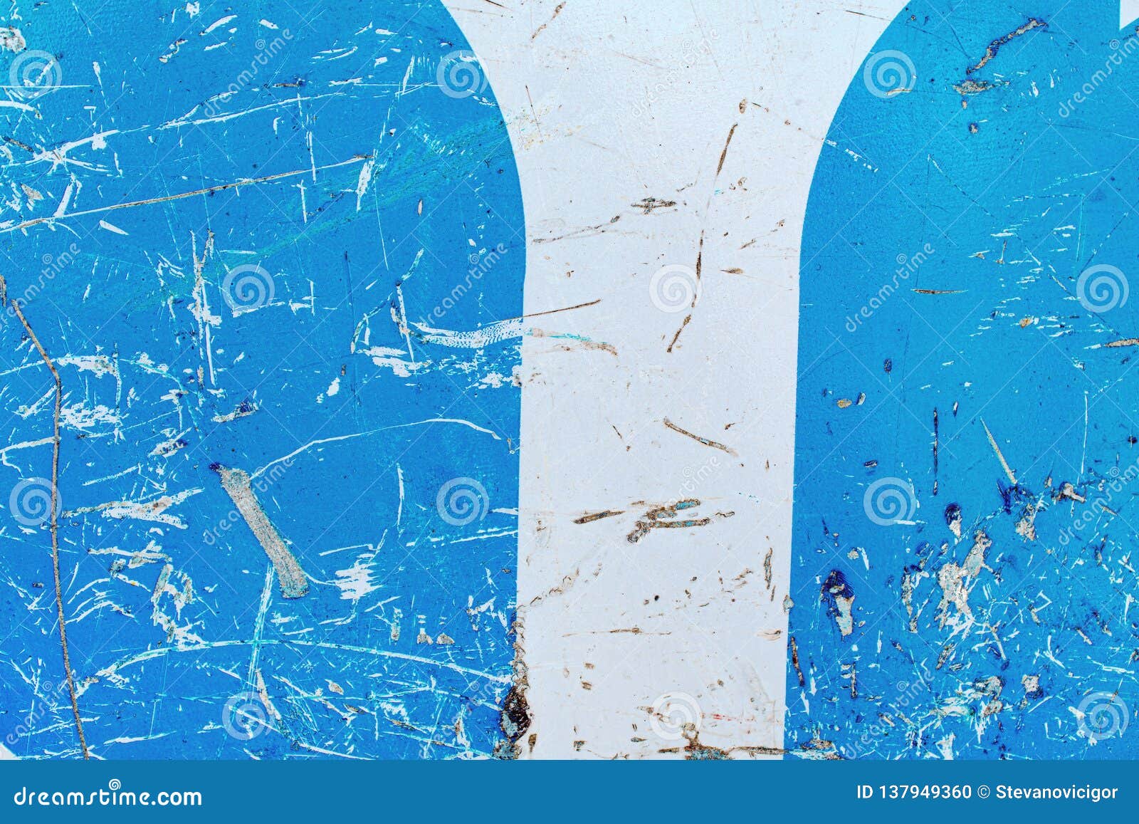 Grunge Texture with Scratch Marks Stock Photo - Image of blue, grungy ...