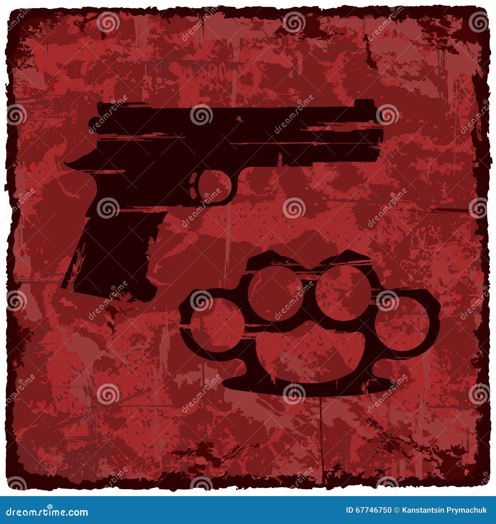 How To Create A Textured Vector Revolver Illustration