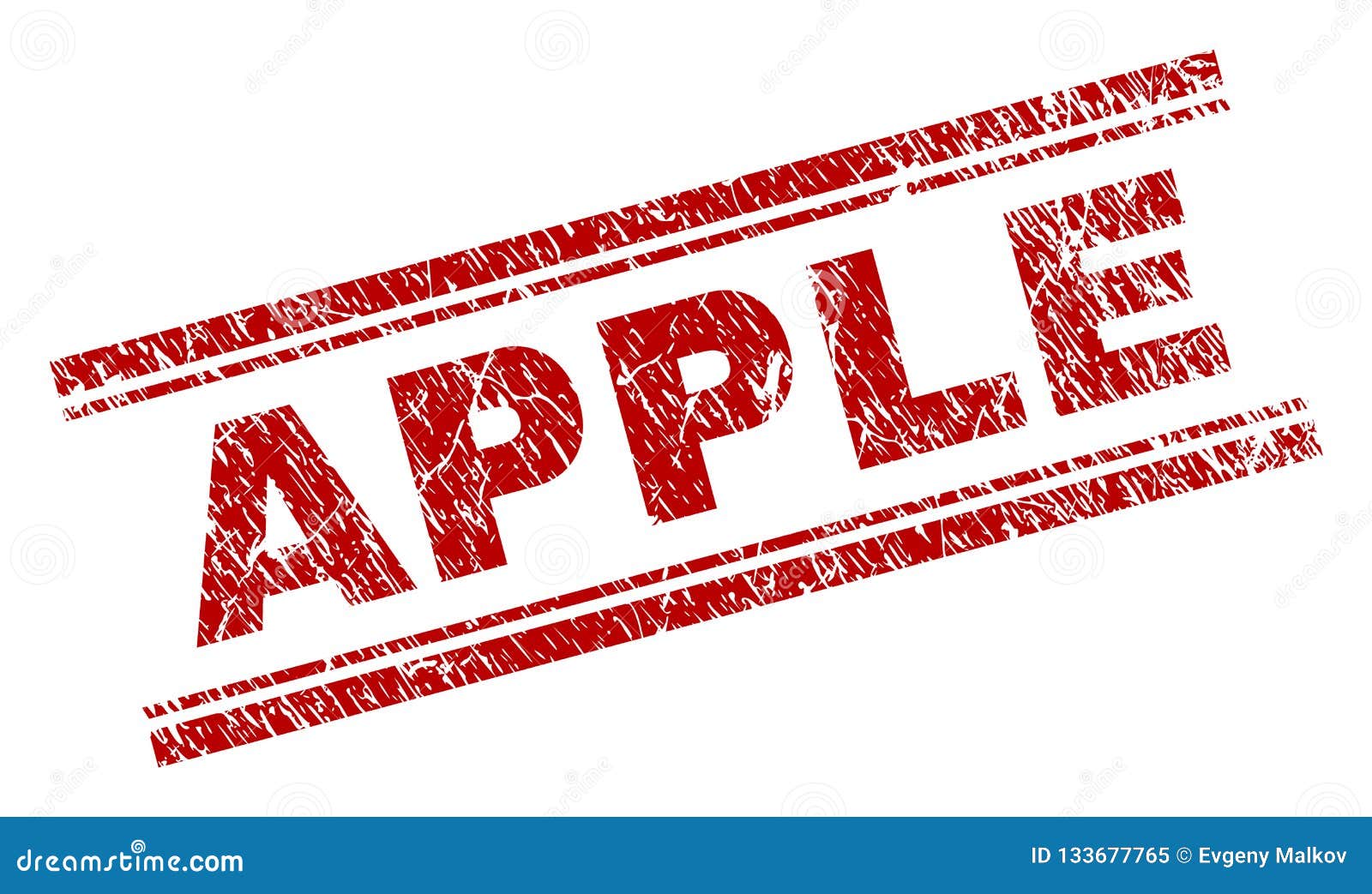 Grunge Textured APPLE Stamp Seal Stock Vector - Illustration of ...