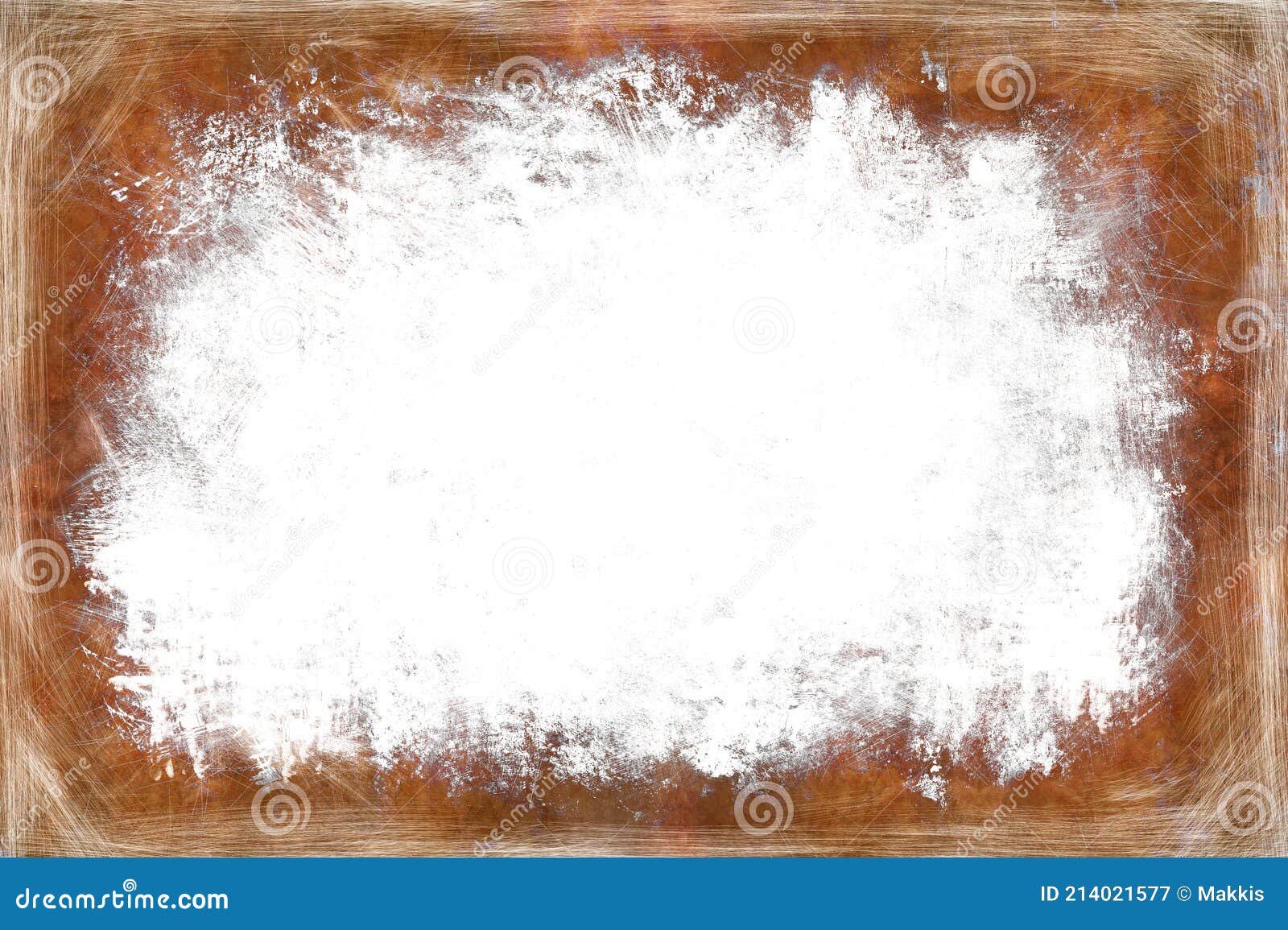 Grunge Textured Background with Borders Stock Image - Image of cracked ...