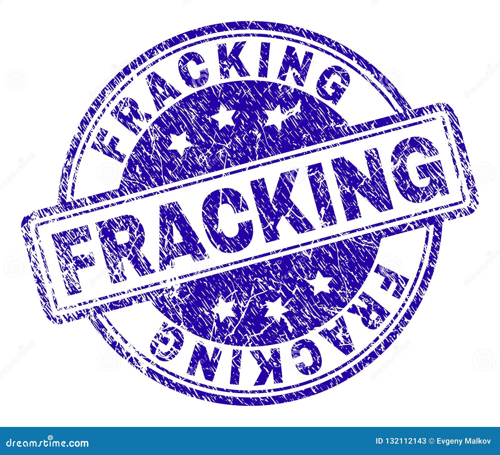 Grunge Textured FRACKING Stamp Seal Stock Vector - Illustration of ...