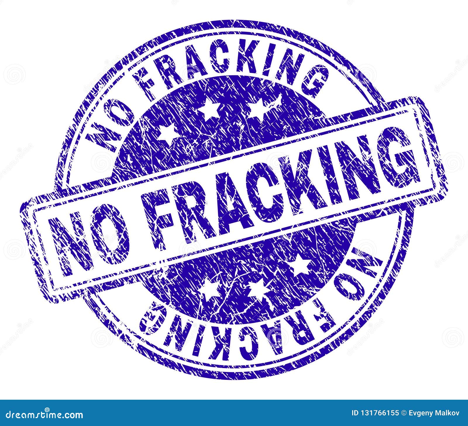 Grunge Textured NO FRACKING Stamp Seal Stock Vector - Illustration of ...