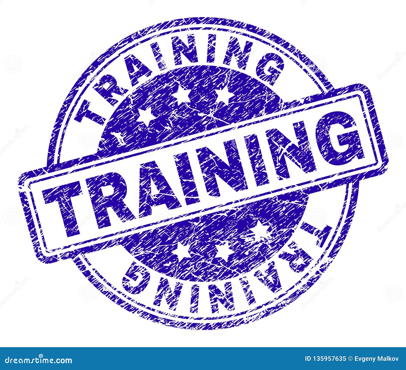 Grunge Textured TRAINING Stamp Seal Stock Vector - Illustration of ...