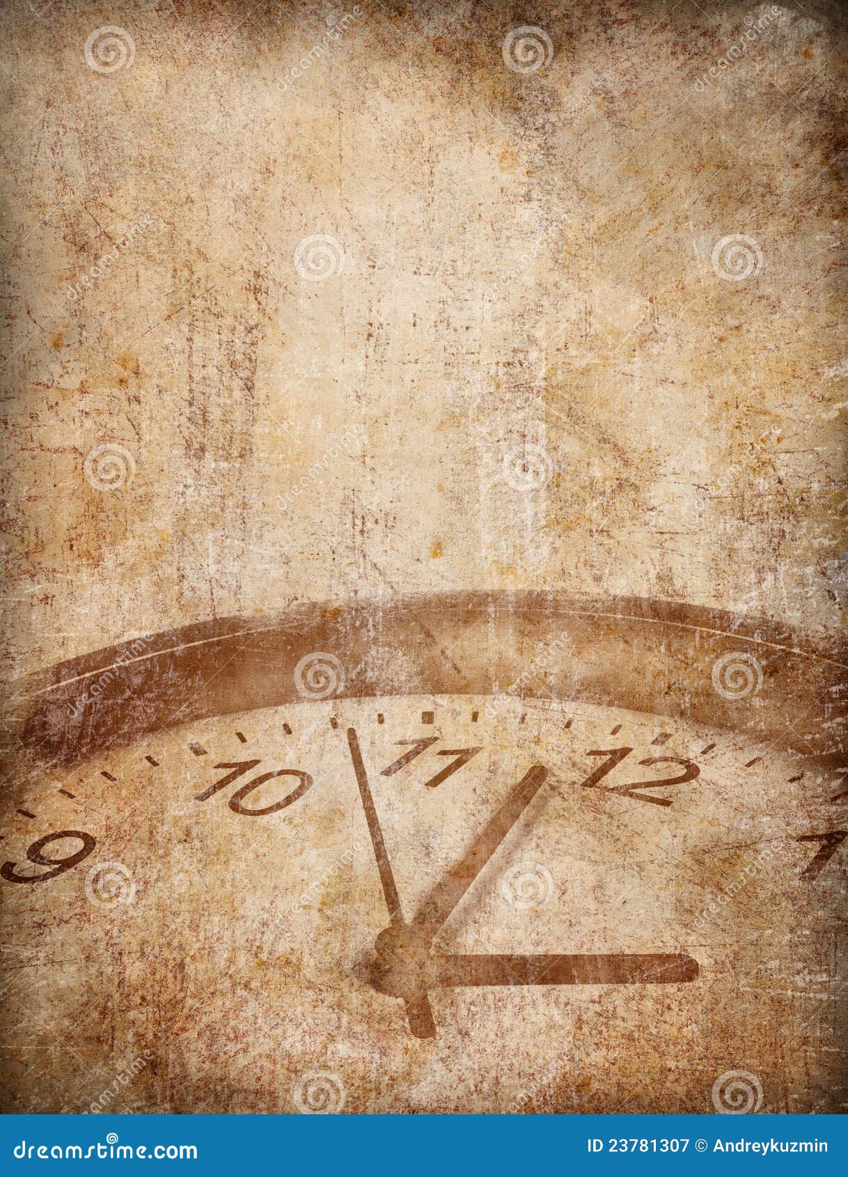 Grunge Time Cures All Things Line Stamp And Mosaic Time Icon Royalty ...