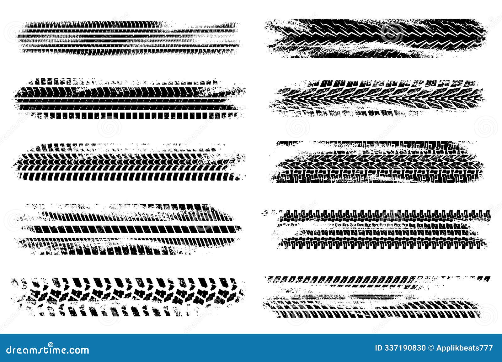 Set Of Elements For Tire Cartoon Vector | CartoonDealer.com #64477049