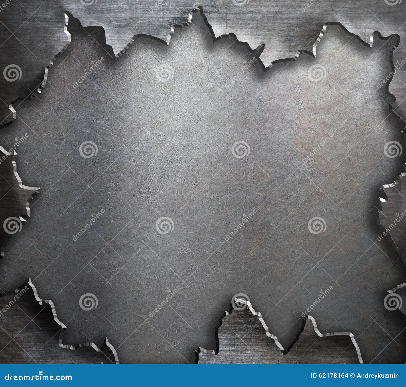 Torn Metal Texture. Stock Photography | CartoonDealer.com #16318754