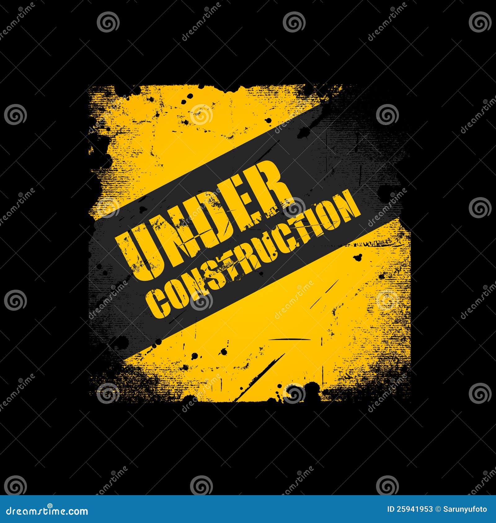Grunge Under Construction Background Stock Illustrations – 1,567 Grunge ...