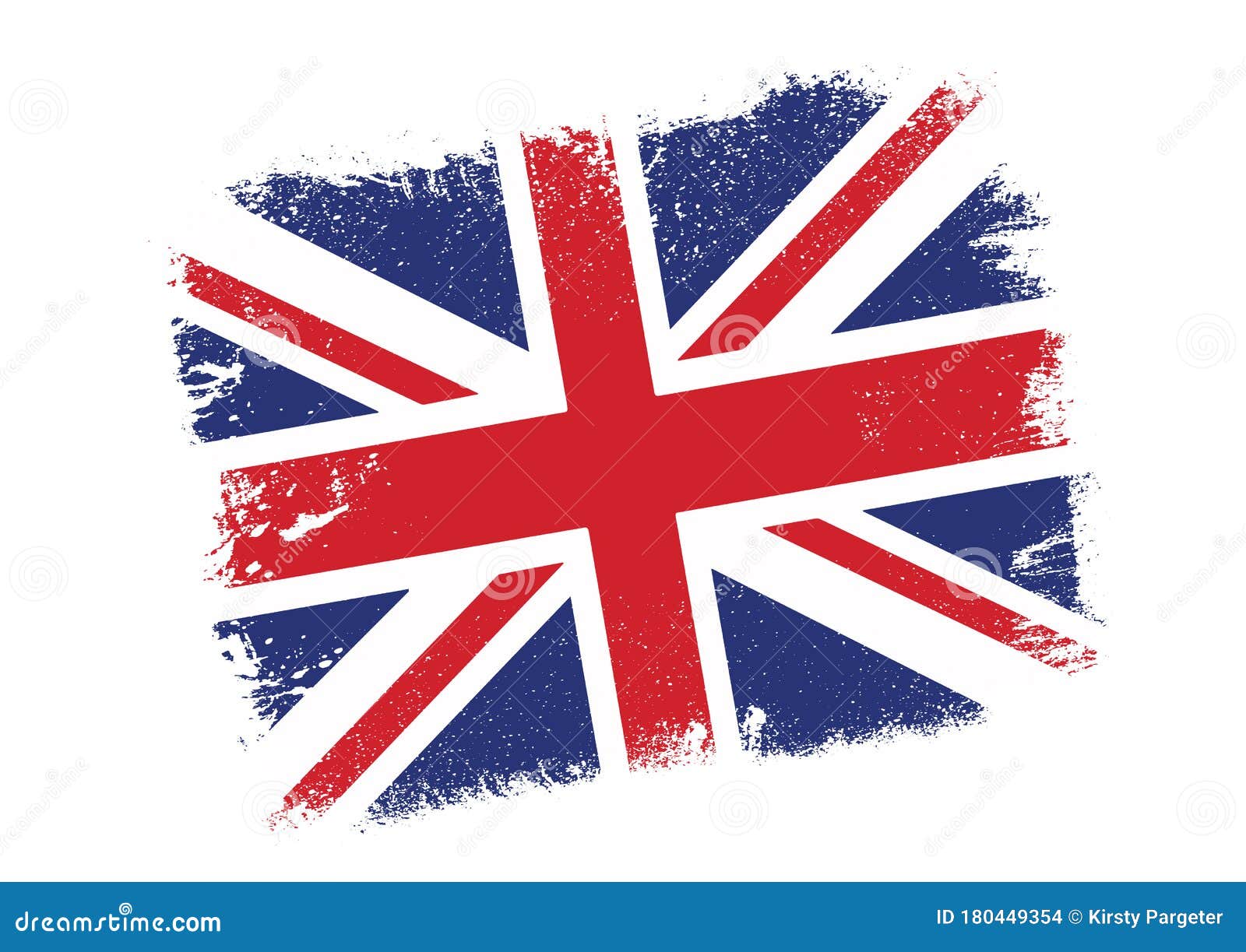 Grunge Union Jack Flag Background Stock Vector - Illustration of grunge ...