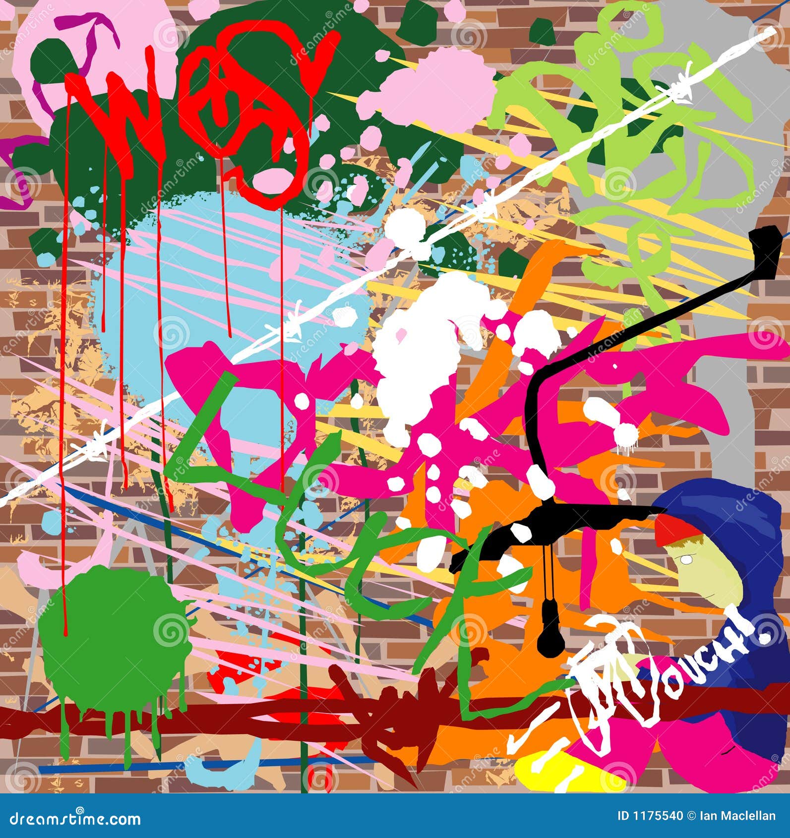 Grunge urban background stock vector. Illustration of abstract - 1175540