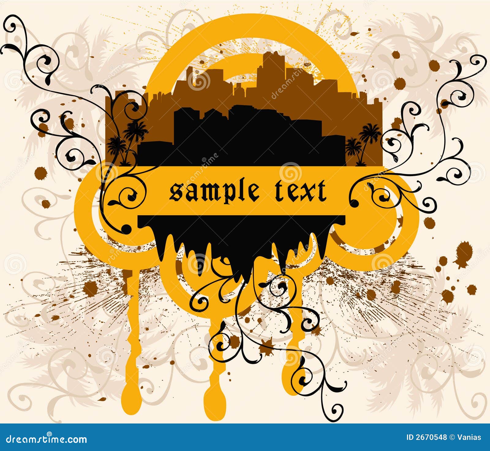 Grunge Urban Frame - Vector Stock Vector - Illustration of colorful ...