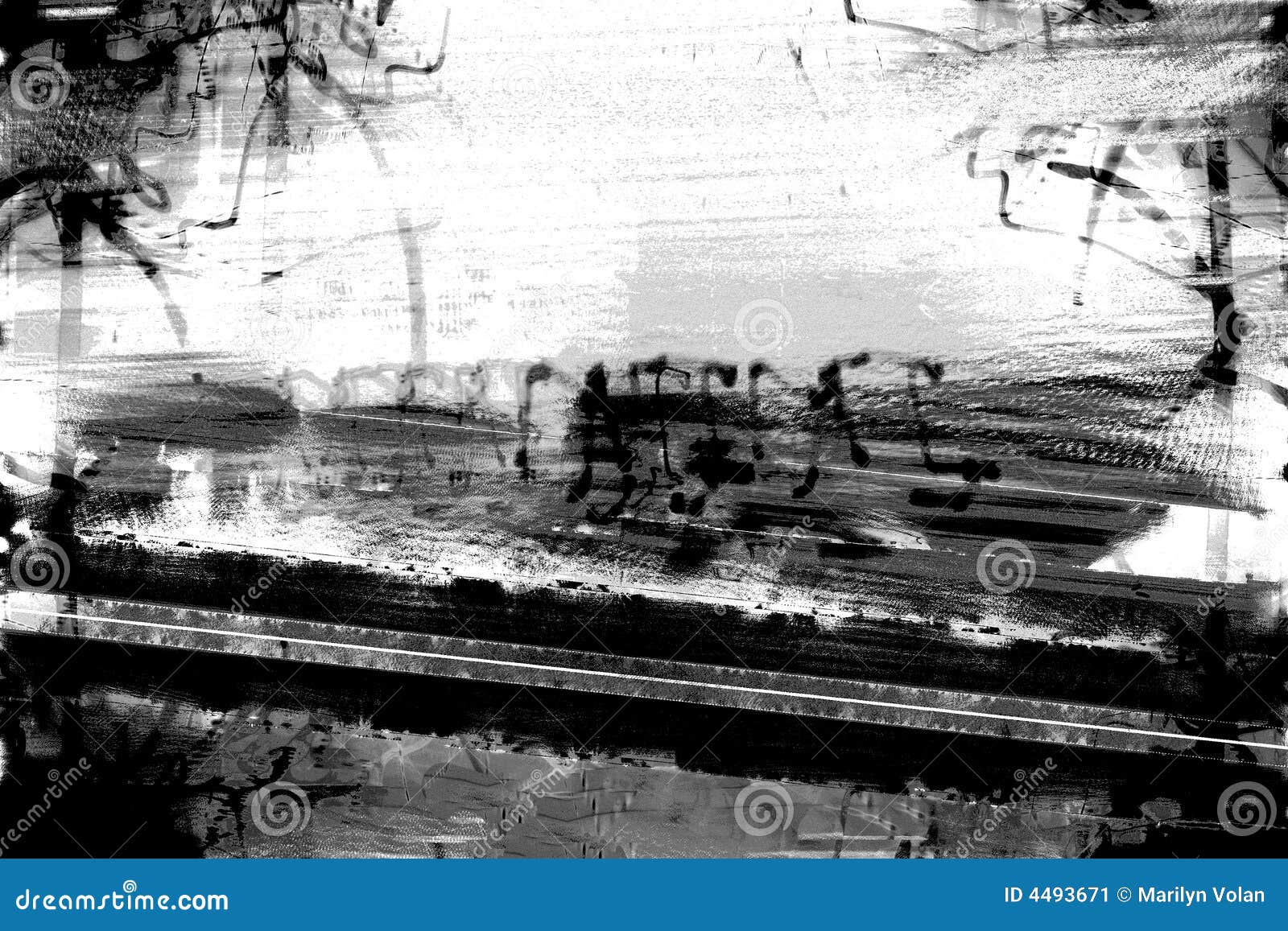 Grunge Urban Scene stock illustration. Illustration of grunge - 4493671