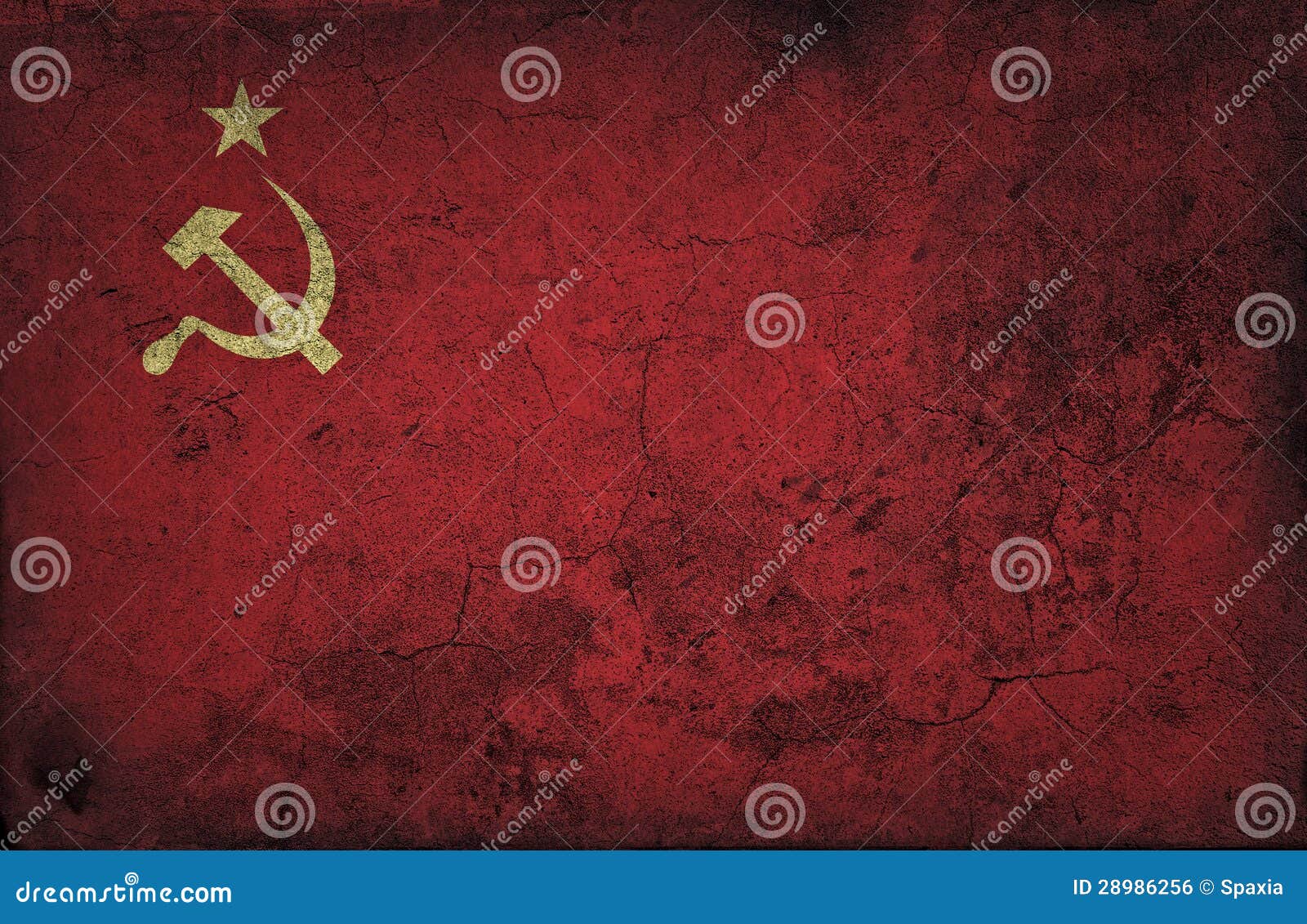 Grunge USSR Flag. Soviet Union Flag With Grunge Texture. Stock Photo ...