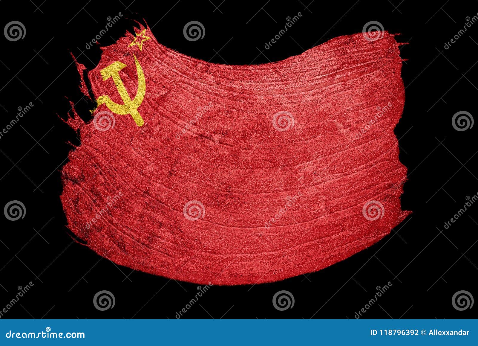 Flag Soviet Union Stock Photography | CartoonDealer.com #6583004