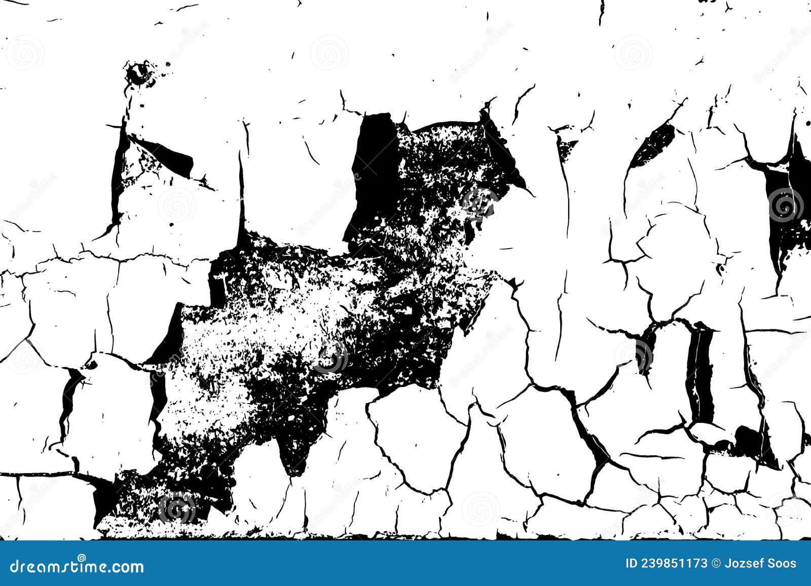 Grunge Vector Texture. Abstract Cracked Background Stock Vector ...