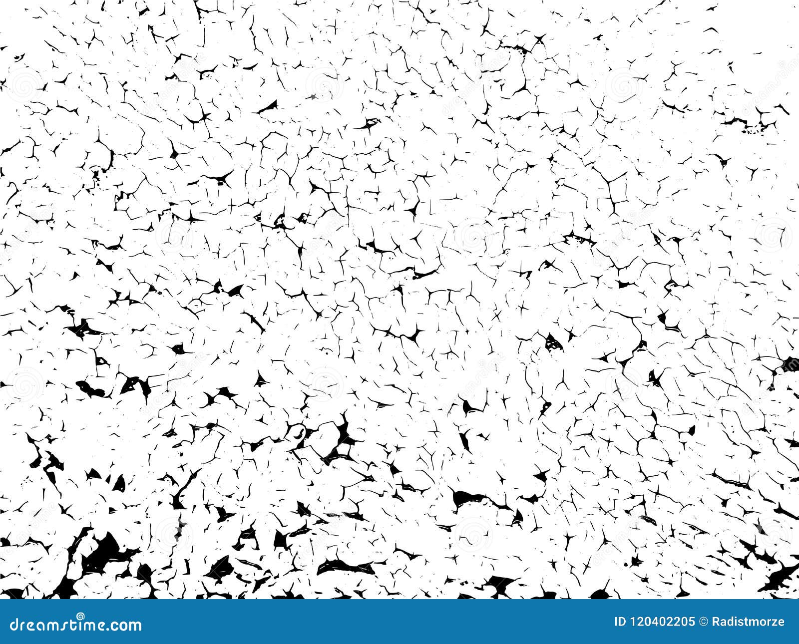 Grunge Vector Texture Template with Cracks. Stock Vector - Illustration ...