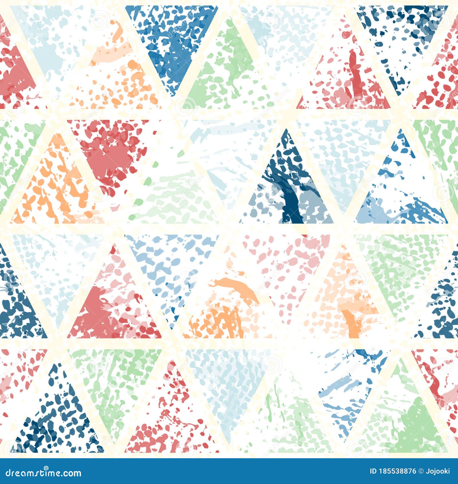 Grunge and Vintage Color with Triangle Pattern, Seamless Texture ...