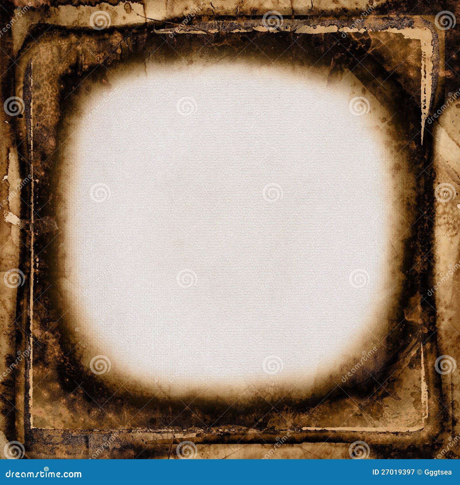 Grunge vintage photo frame stock image. Image of border - 27019397