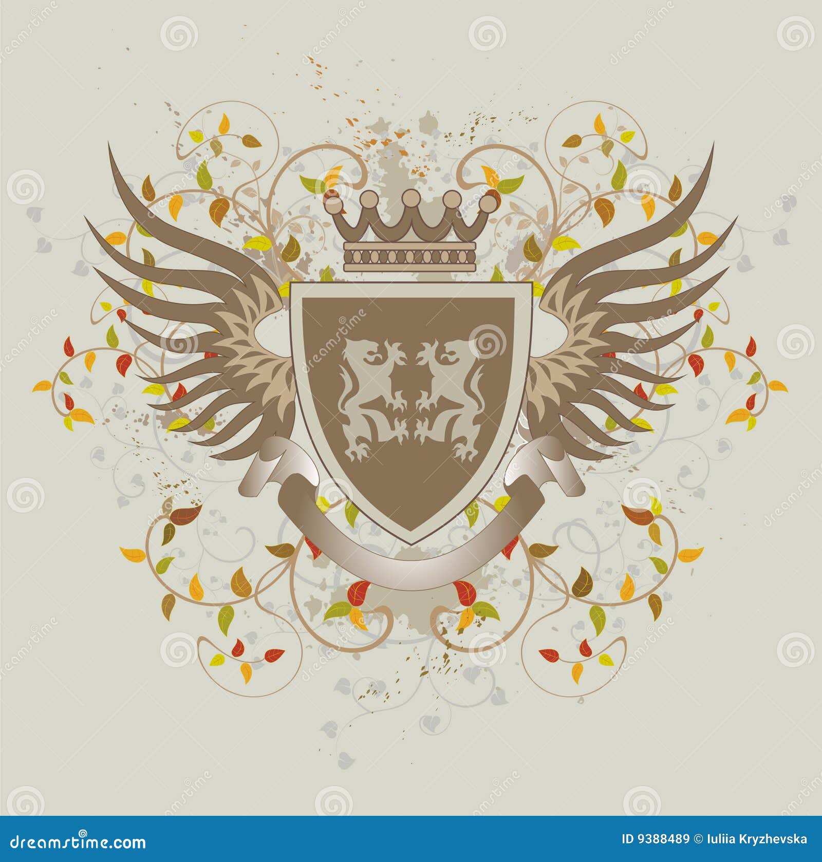Vintage Shield Emblems. Crests Vector Logo Set | CartoonDealer.com ...