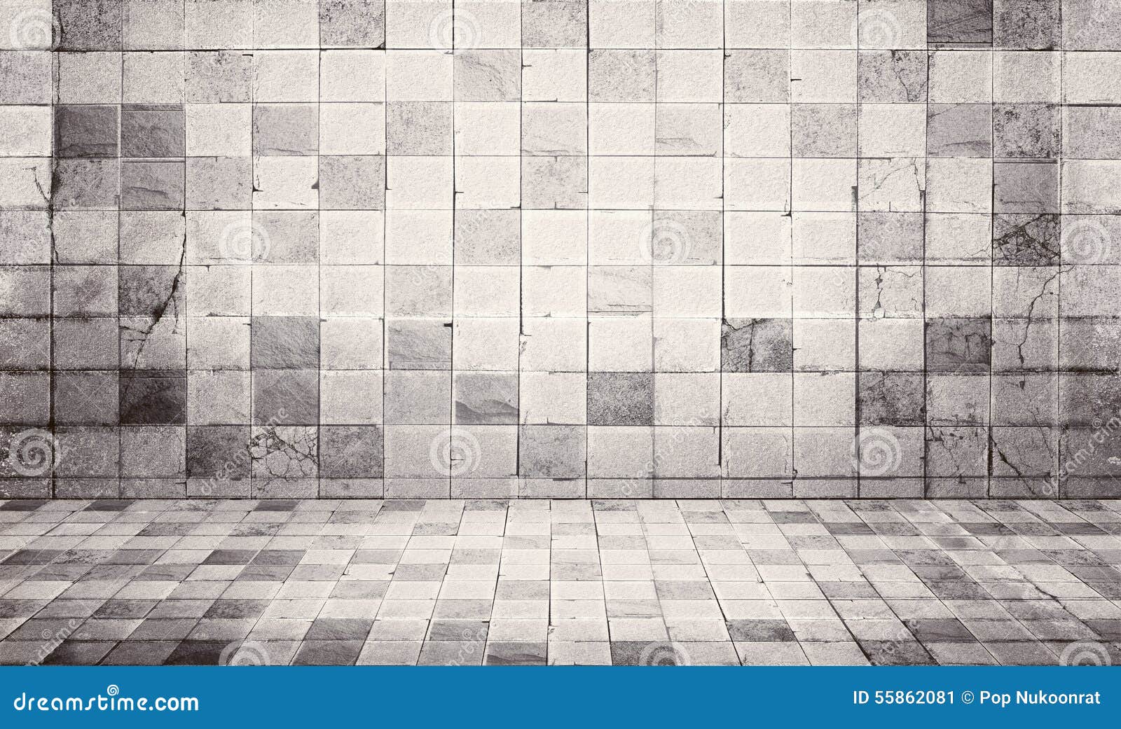 Grunge And Vintage Style Concrete Tile Wall And Floor Texture ...