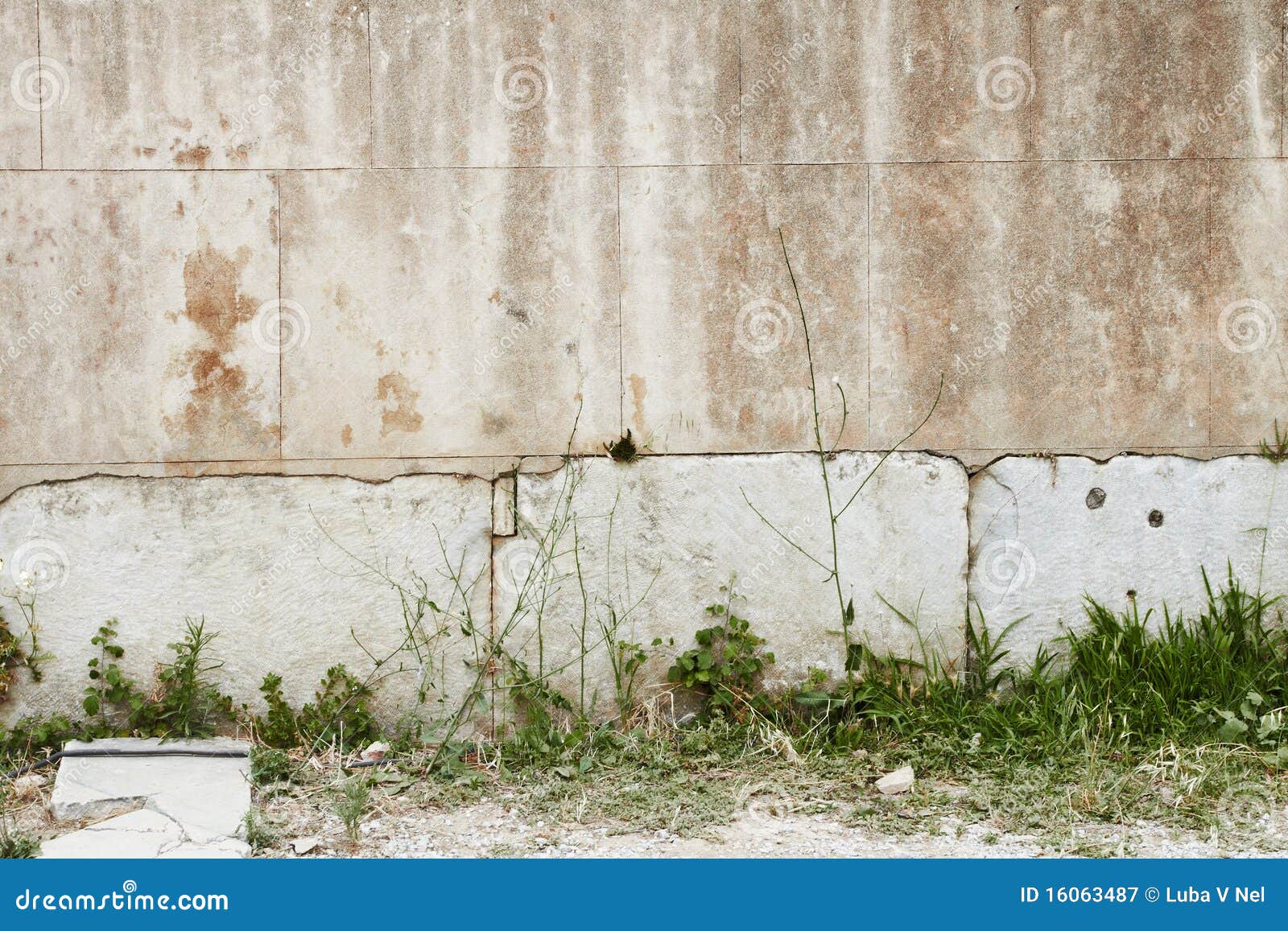 Grunge wall stock image. Image of outdoors, space, retro - 16063487