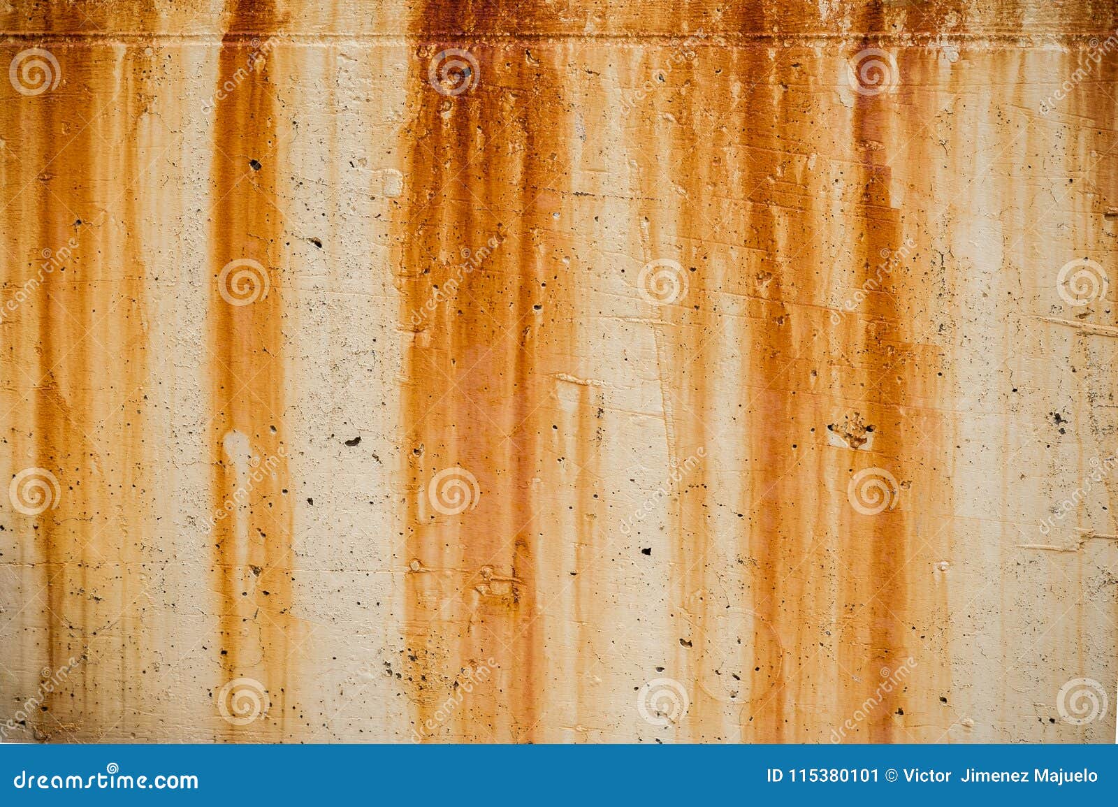 Grunge Wall Background with Sags of Rust Stock Image - Image of grungy ...