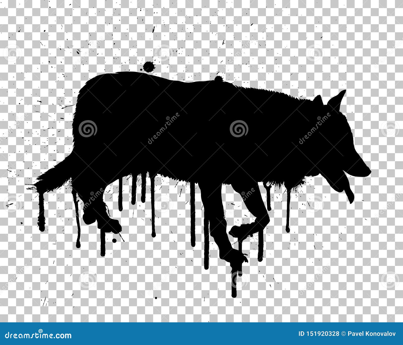 Grunge Wolf Stock Illustrations – 3,012 Grunge Wolf Stock Illustrations ...