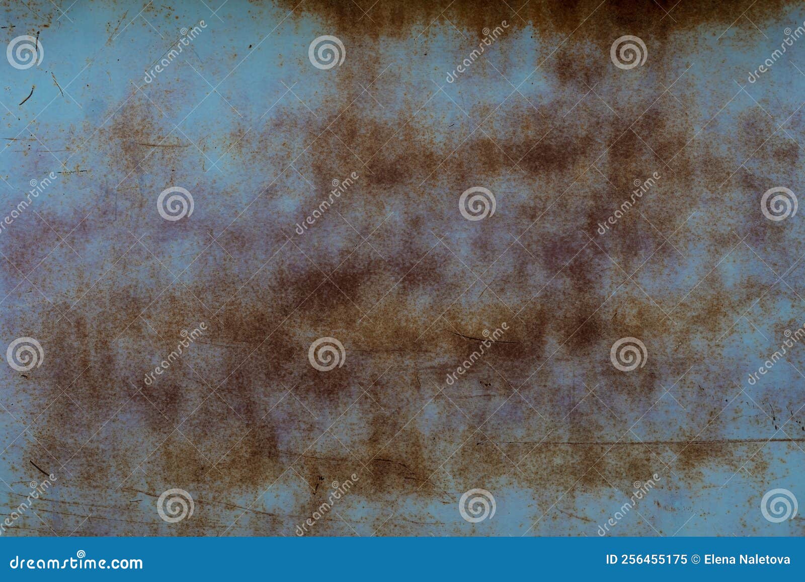 Grunge Worn Metal Texture with Elements of Rust and Cracks. Peeling ...
