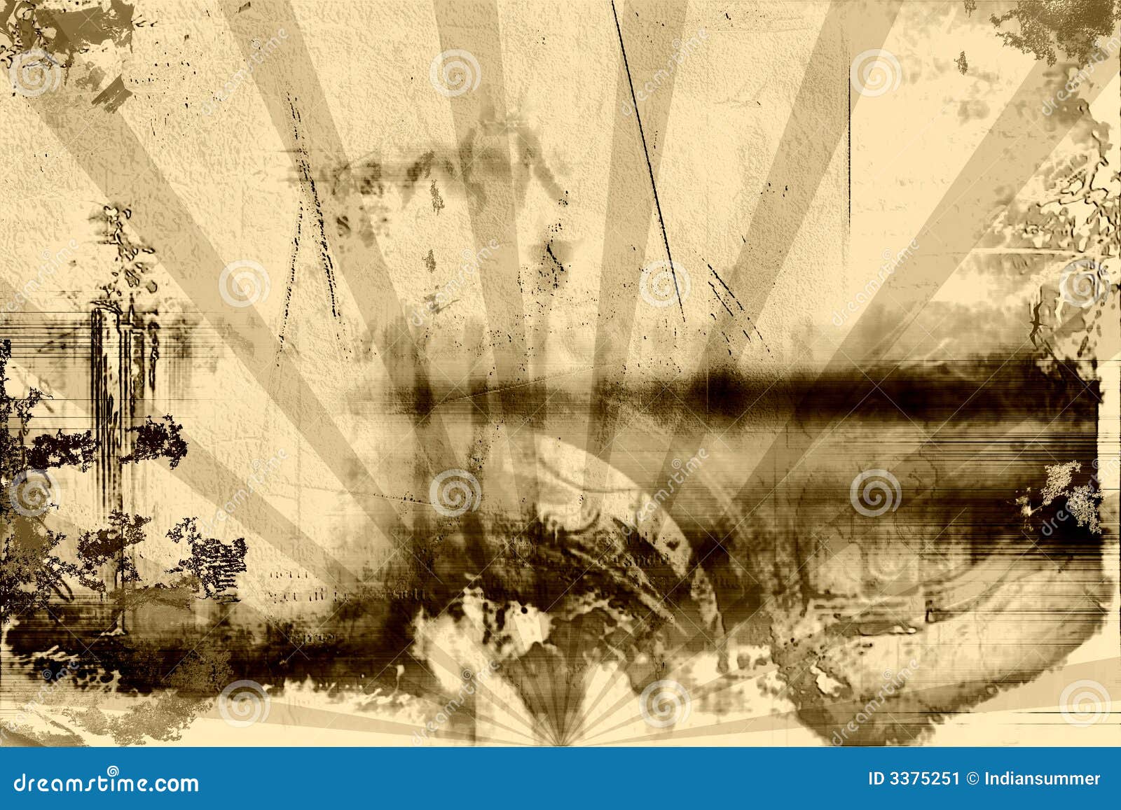 Grunge y vendimia oxidada stock de ilustración. Ilustración de arte ...