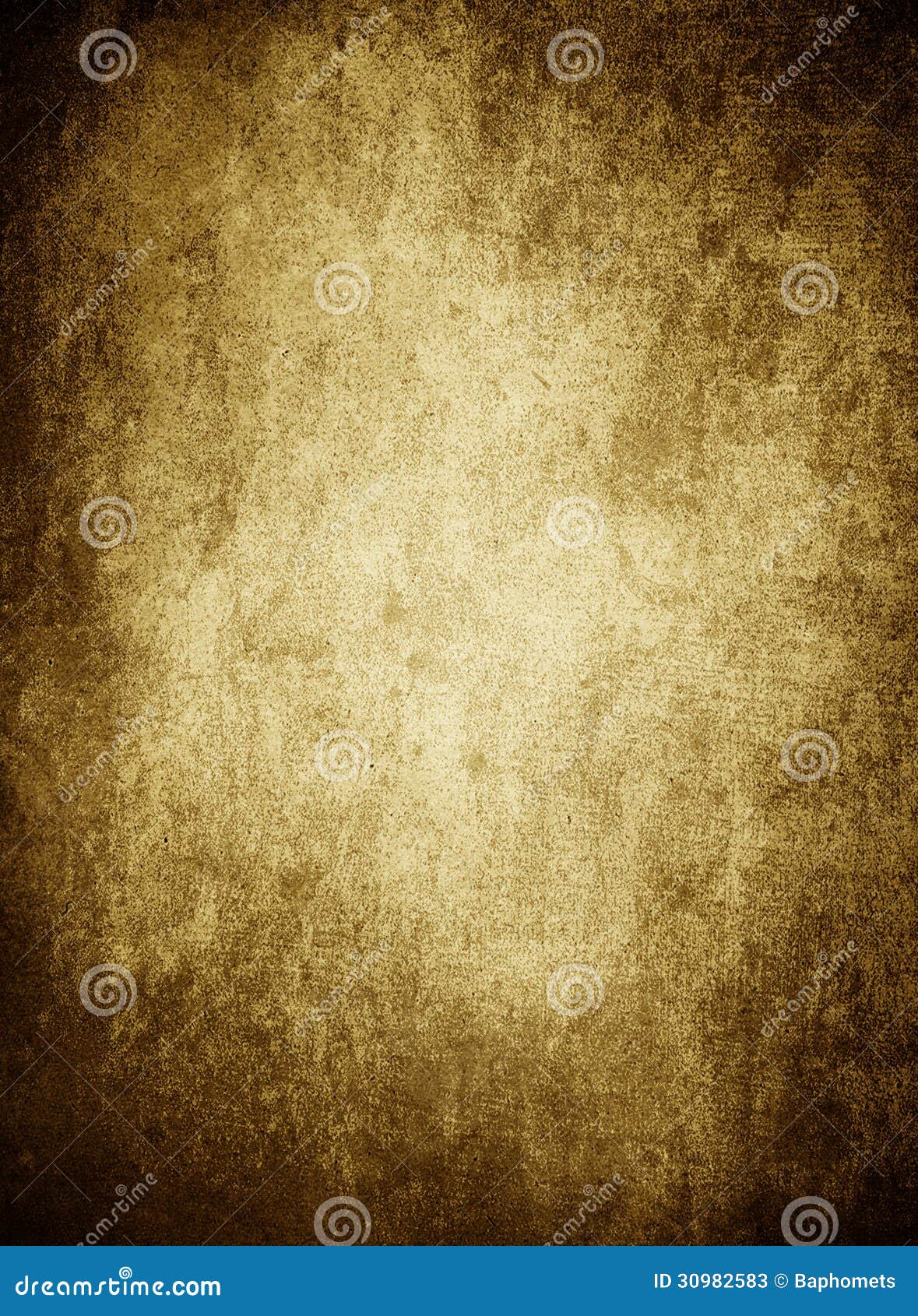 Grunge Yellow Background with Space for Text Stock Illustration ...