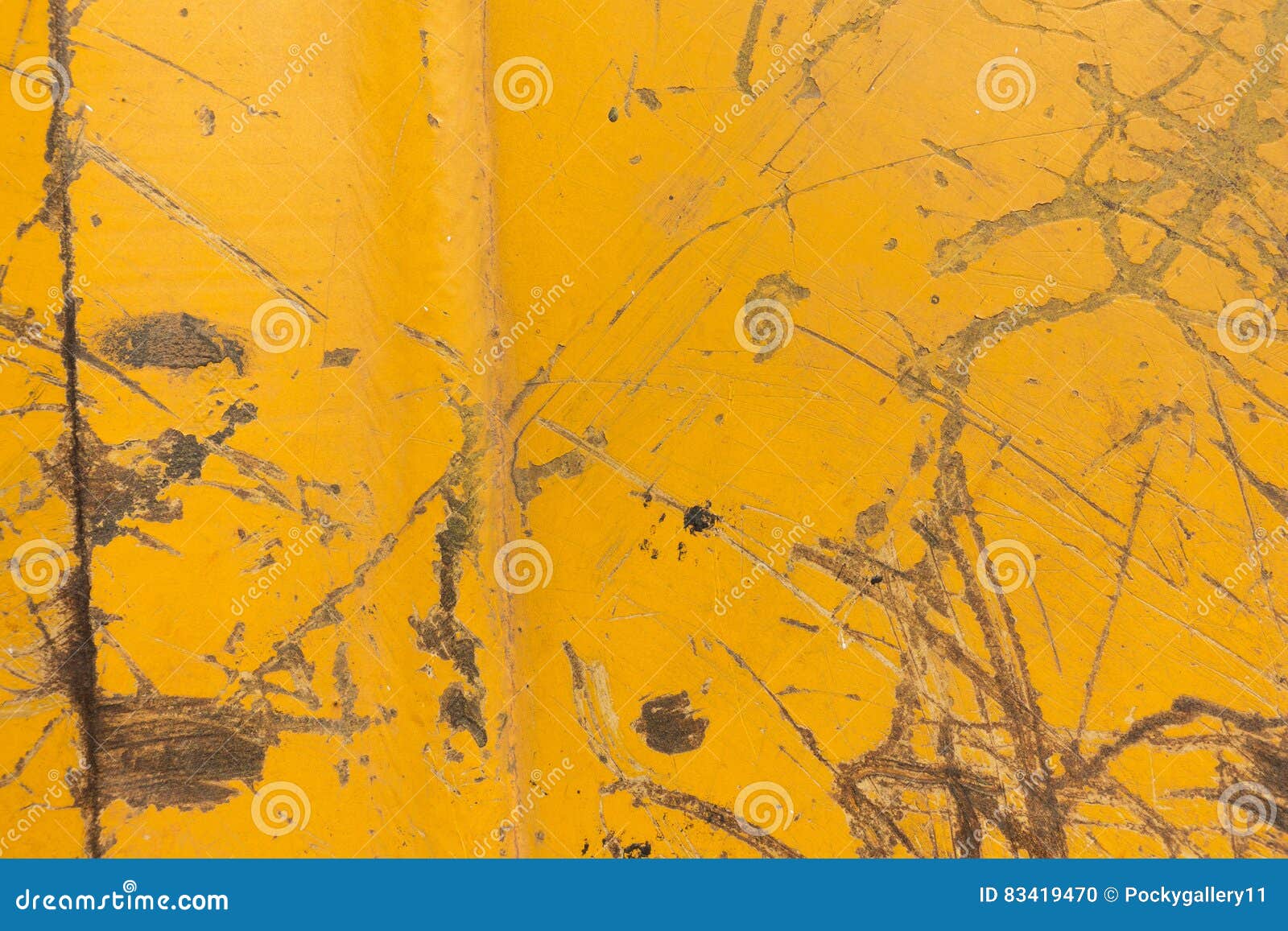 Yellow Metal Barrel With Radioactive Waste And Spilled Liquid. Vector ...