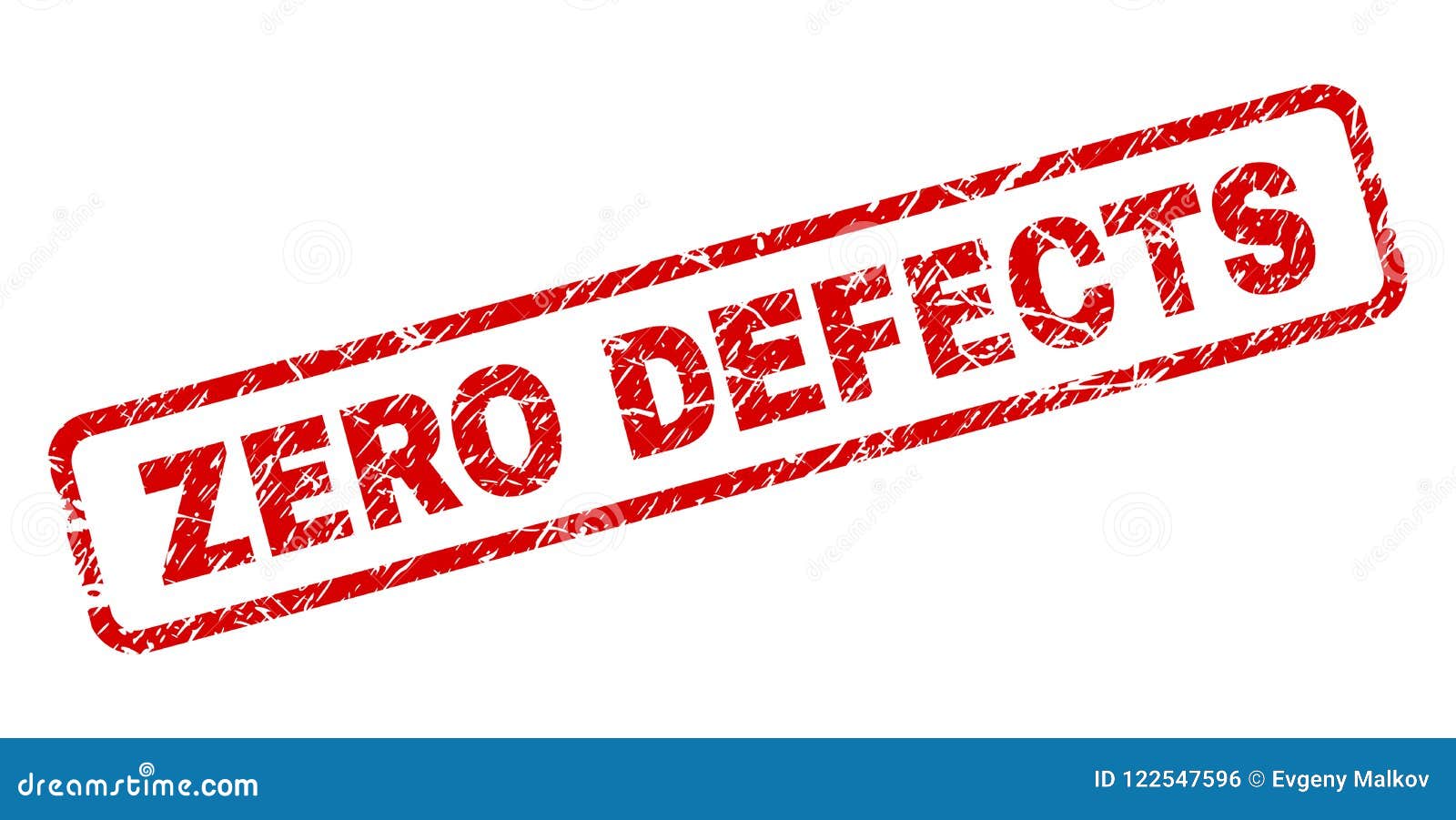 Grunge ZERO DEFECTS Rounded Rectangle Stamp Stock Vector - Illustration ...