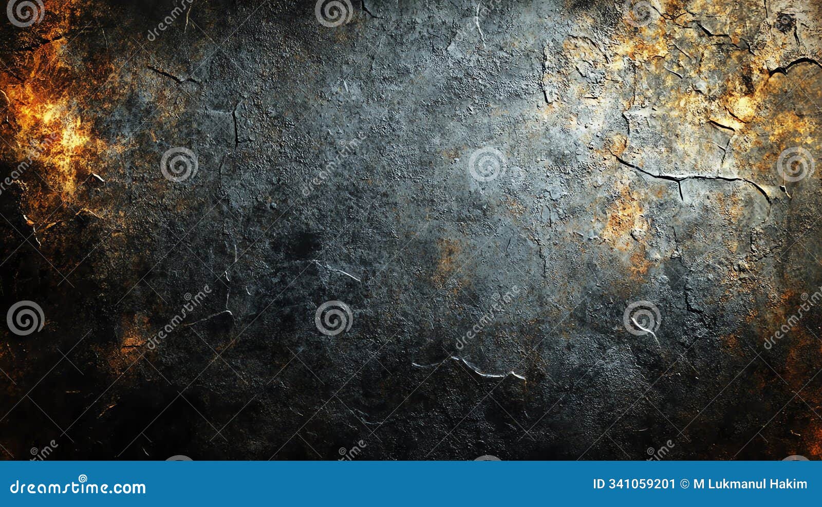 Grungy Aged Metal Wall Texture with Dark Grey Color Stock Image - Image ...