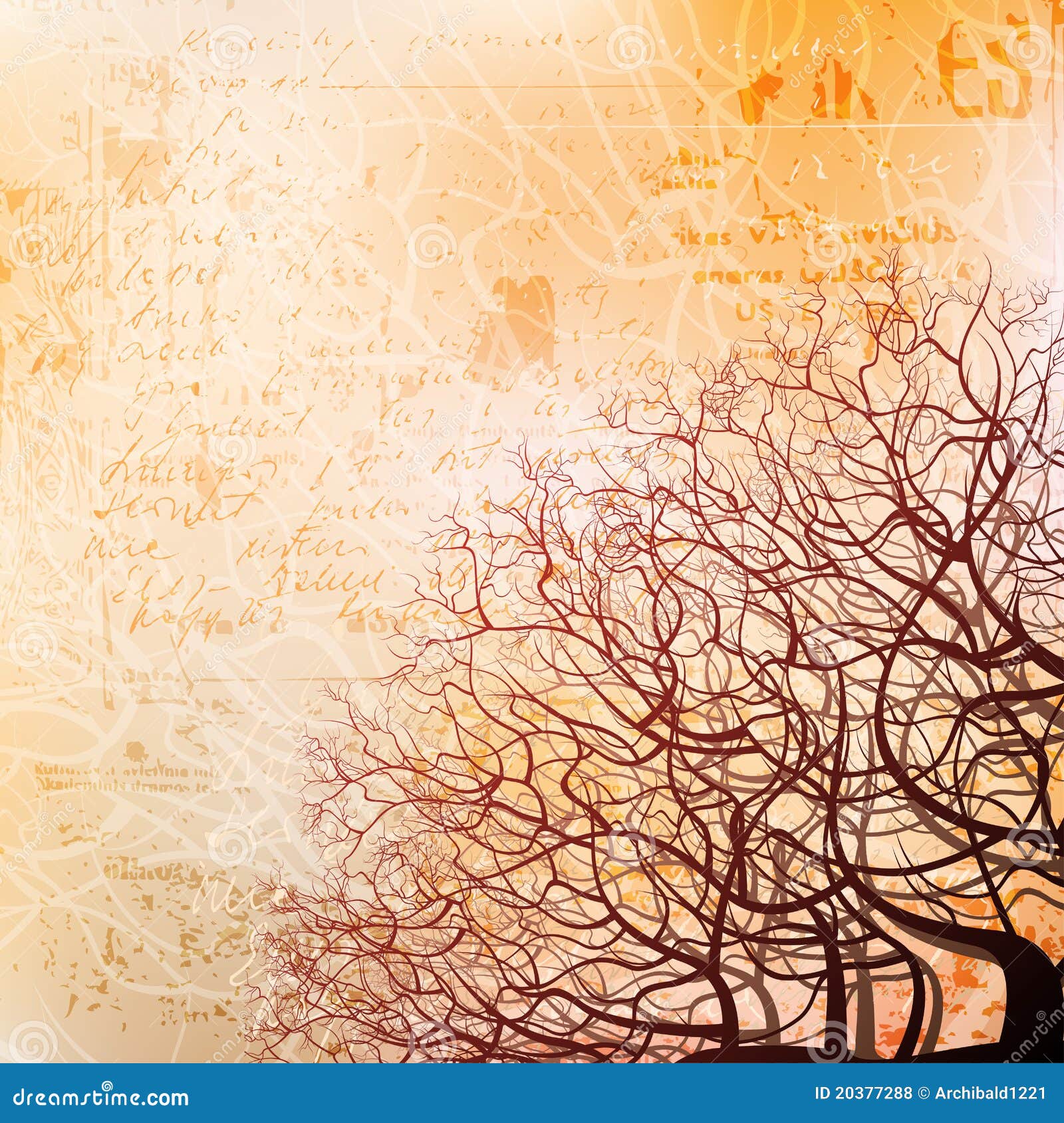 Grungy Background Picture. Image: 20377288