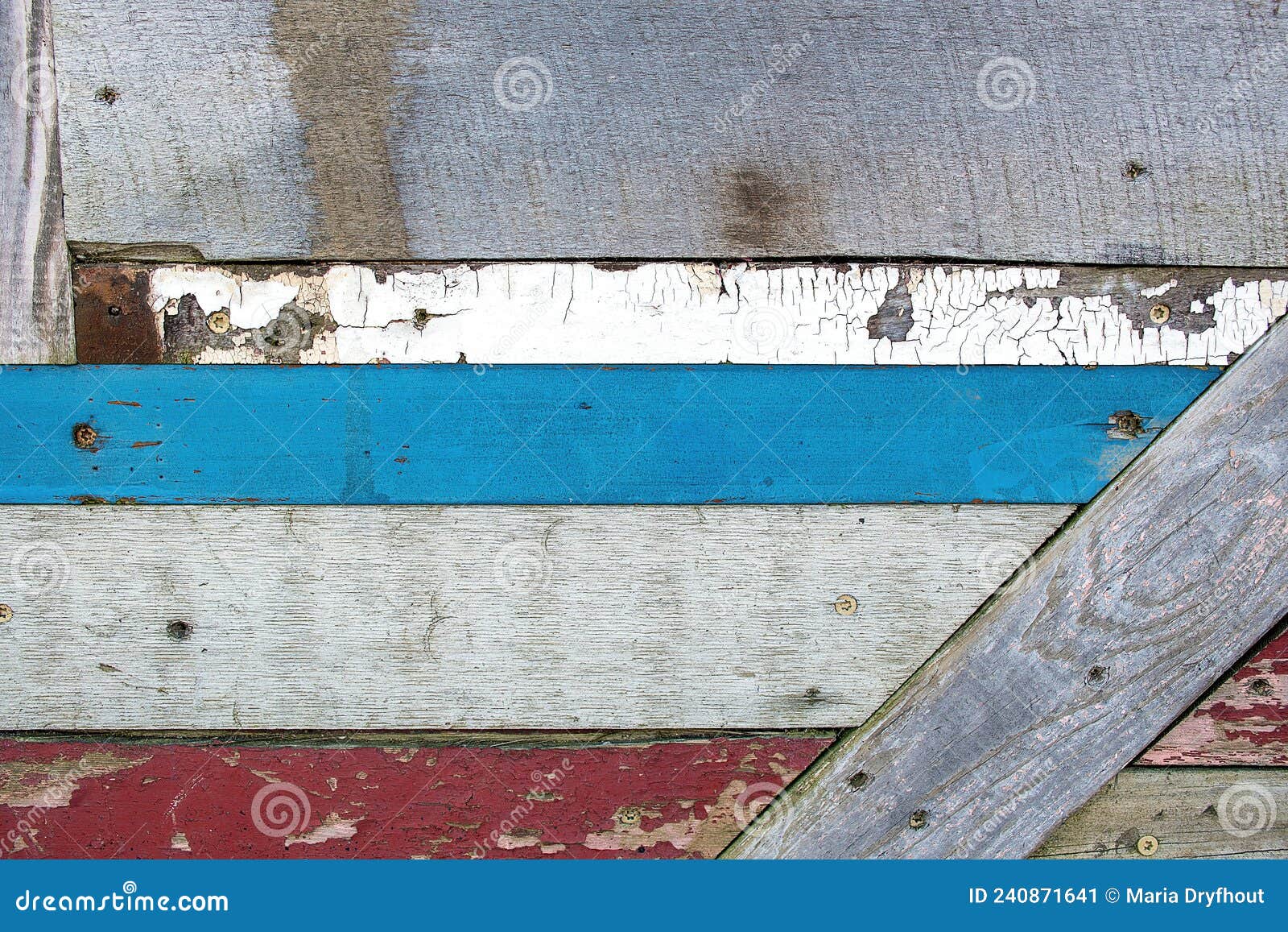 Grungy Painted Wood Pattern Stock Image - Image of paint, textured ...