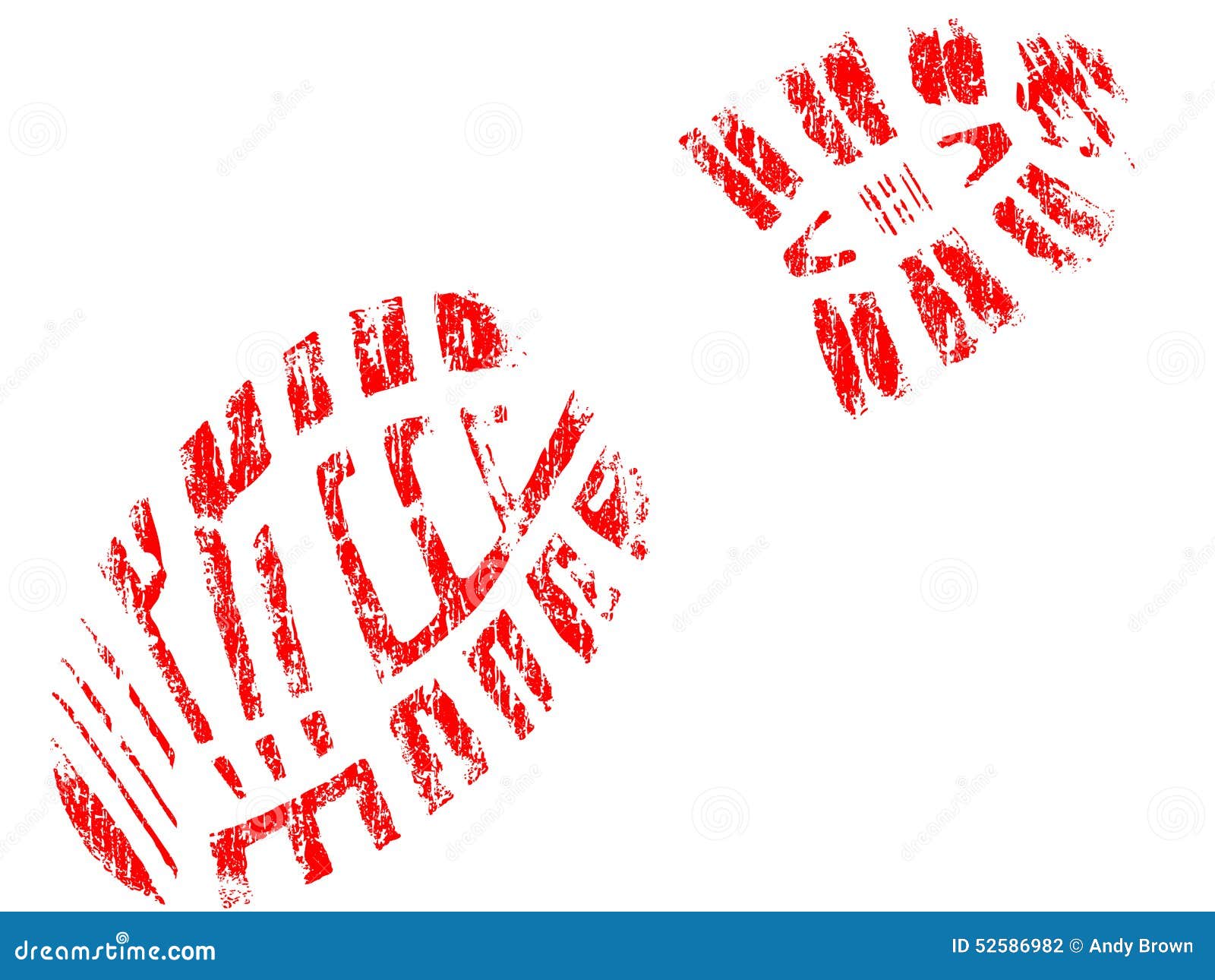 Grungy BootPrint 6 stock vector. Illustration of lines - 52586982