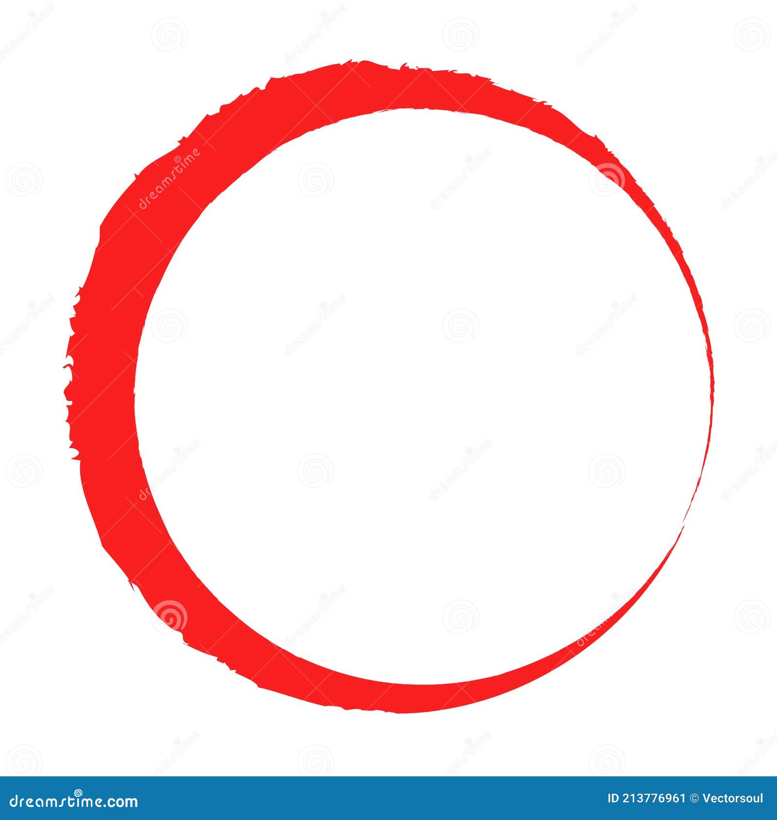 Grungy Circle Blob Blotch Vector Stock Vector Illustration Of Sketch