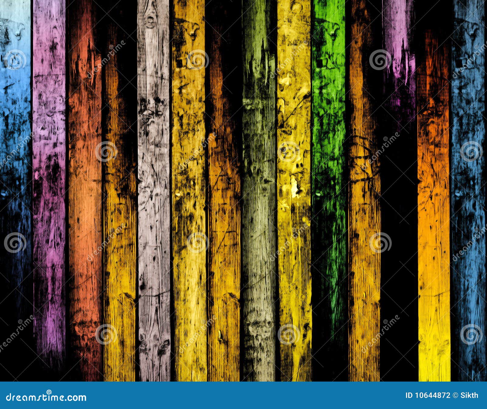 Colored Wood Texture For A Fantastic Background Stock Photo ...