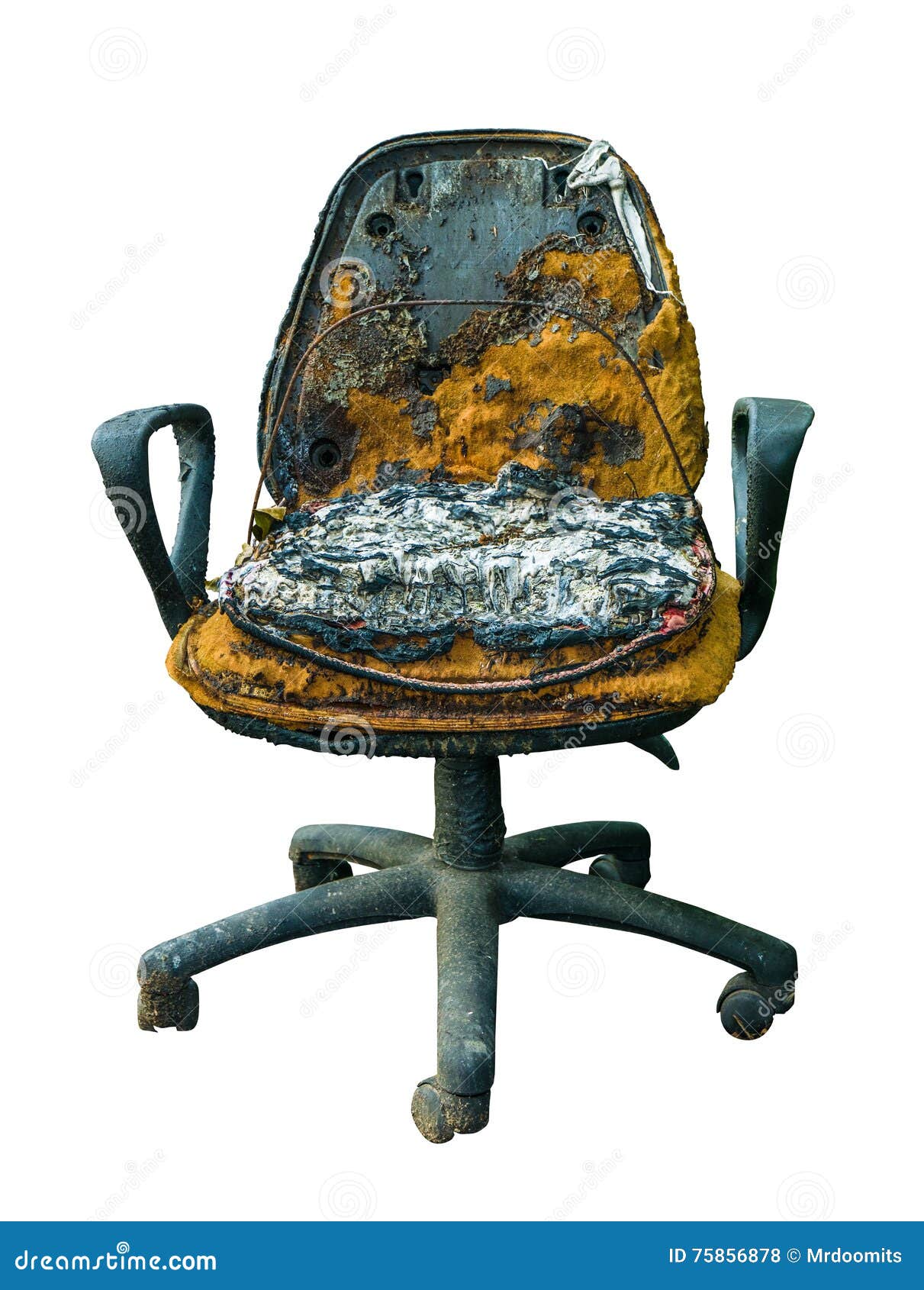 Destroyed And Abadoned Bunker From World War Two Royalty-Free Stock ...