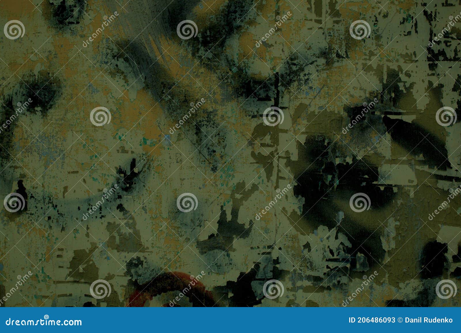 Grungy Dingy Old Wall Background Texture Stock Image - Image of ...