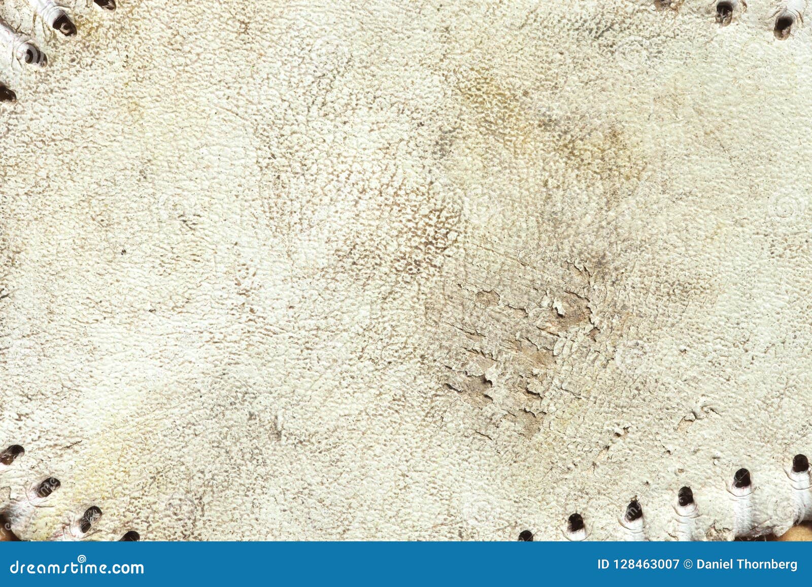 Grungy Leather Texture of a Used Baseball Stock Image - Image of worn ...
