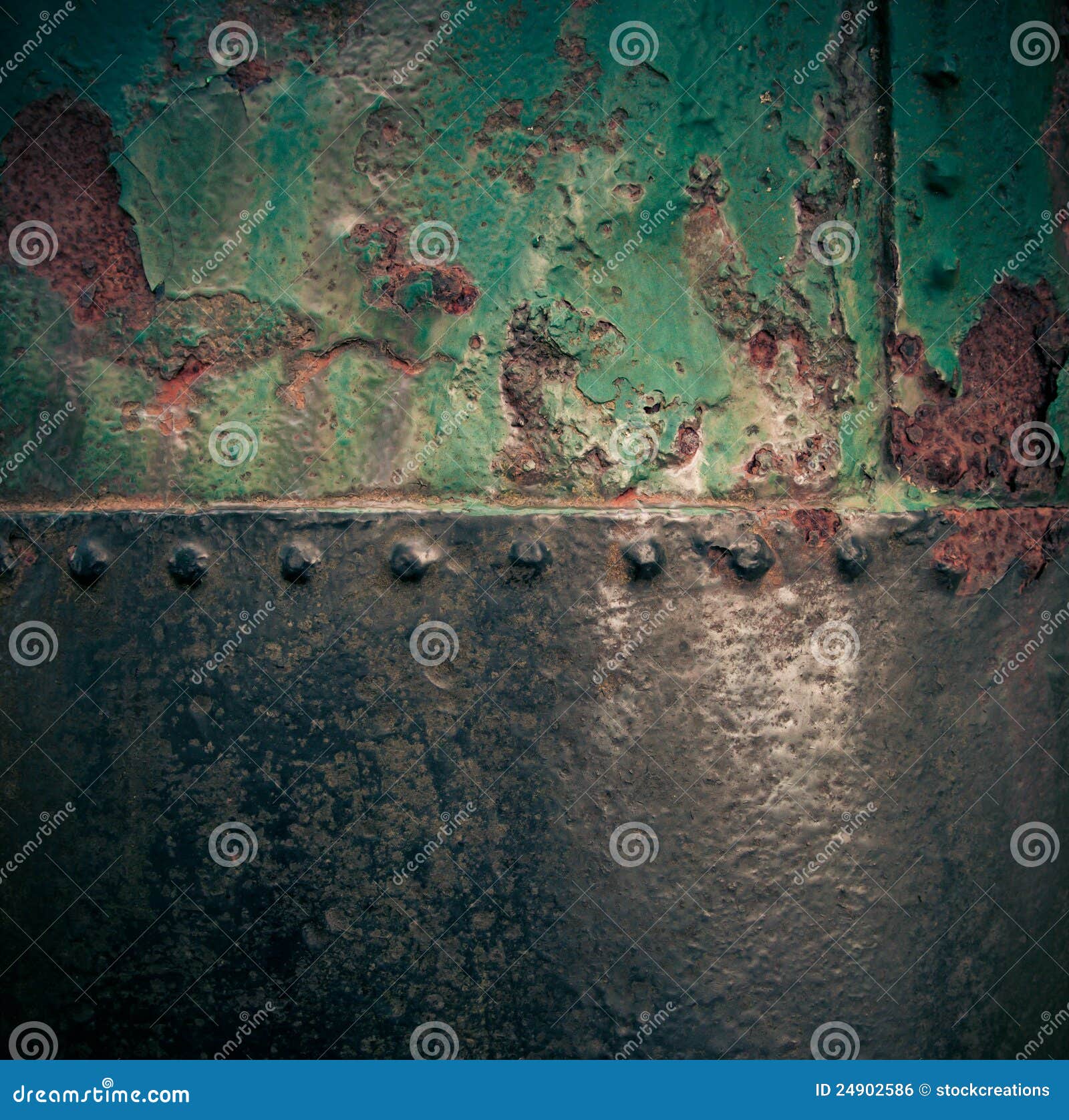 Grungy Painted Rusty Iron Texture Stock Photo - Image of rough, peeling ...