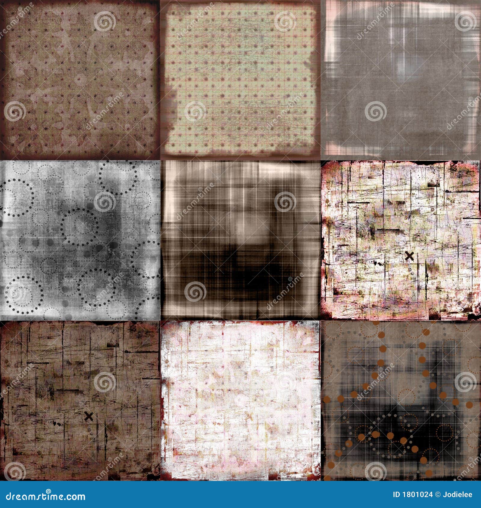 Grungy Patchwork Background Stock Illustration - Illustration of layer ...