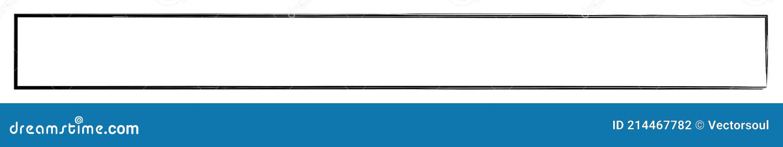 Grungy Rectangular Frame, Border, Plaque Outline Stock Vector ...