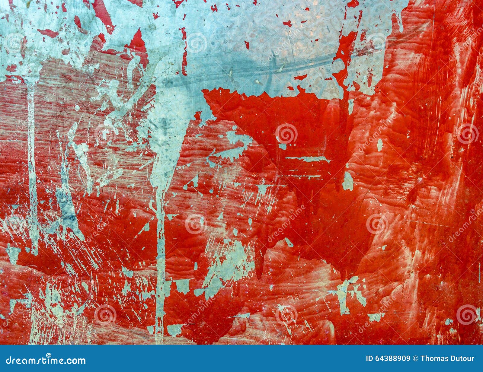 Grungy Red Metal Sheet Texture Stock Image - Image of dilapidated ...