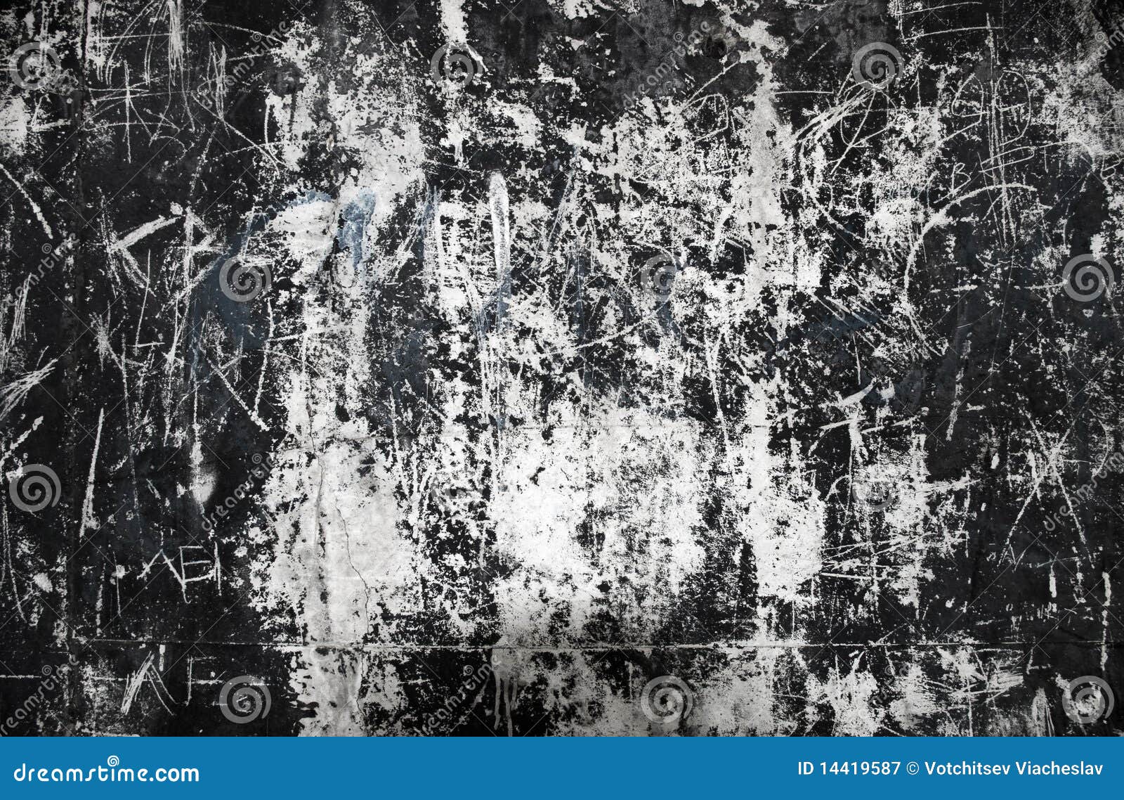 Grungy scratched wall stock image. Image of scratches - 14419587