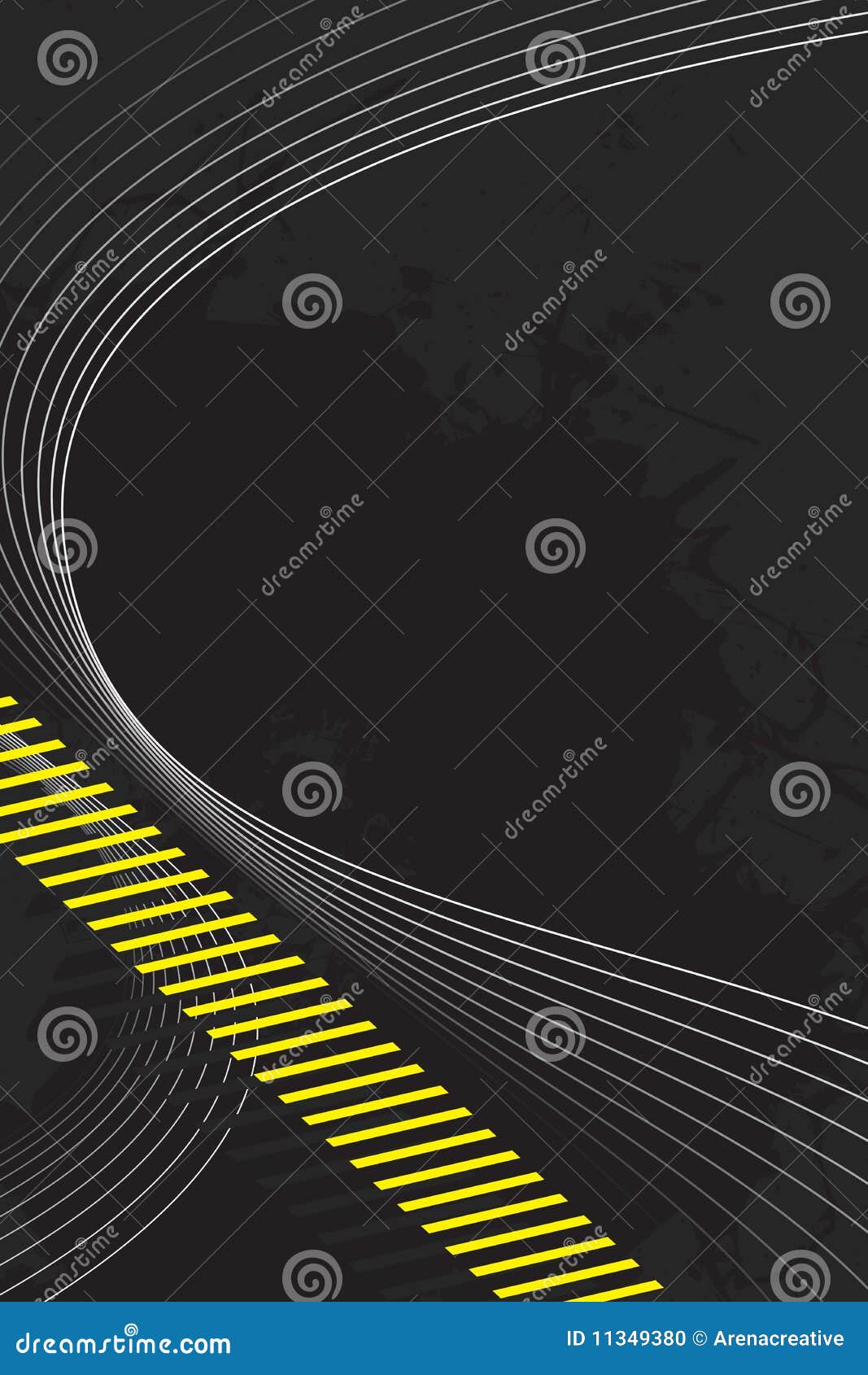 Grungy Stripes Layout stock vector. Illustration of hazard - 11349380