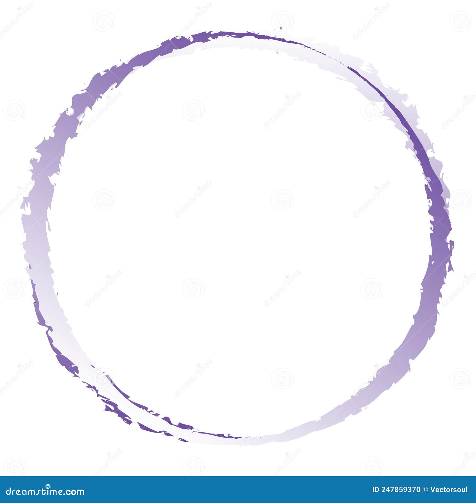 Grungy, Textured Circle Element. Circular Splatter Shape Stock Vector ...