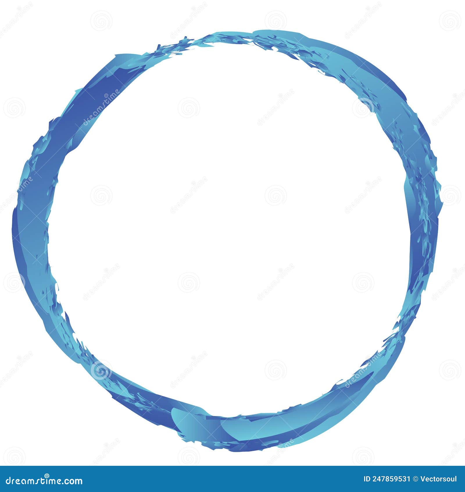 Grungy, Textured Circle Element. Circular Splatter Shape Stock Vector ...